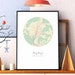 MAGLAJ Bosnia Herzegovina Map Poster Wall Decor Design Modern Minimal ...