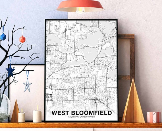 Bloomfield Michigan Map