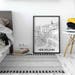 NEW ORLEANS Louisiana LO Us Map Poster Black White Hometown - Etsy