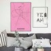 SUNYANI Ghana Poster Color Hometown City Print Modern Home Decor Office ...