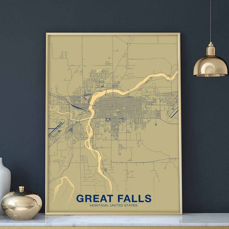 Great Falls Montana - Etsy
