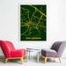 SAN GERMAN Puerto Rico PR Map Poster Color Hometown City Print - Etsy