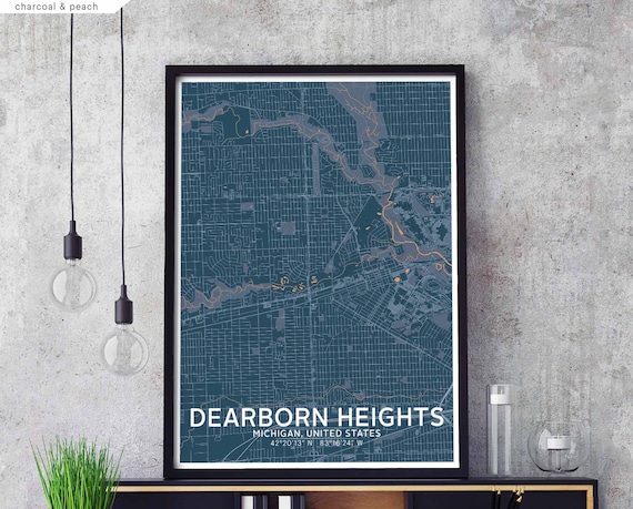 Dearborn Heights Street Map