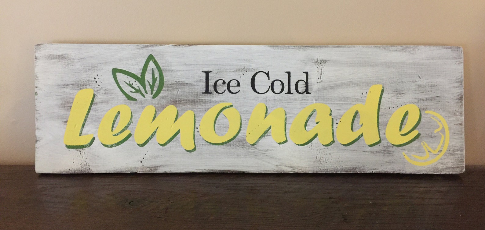 Ice Cold Lemonade - Etsy