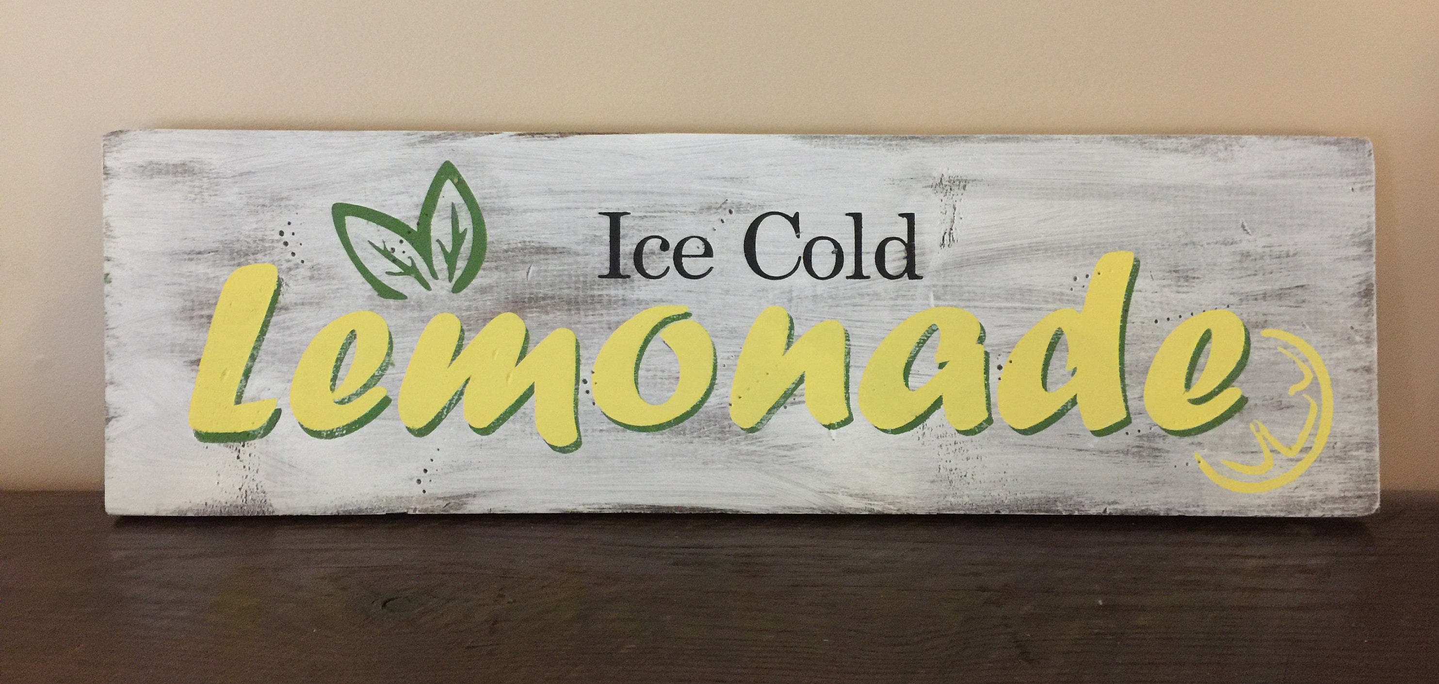 Ice Cold Lemonade - Etsy