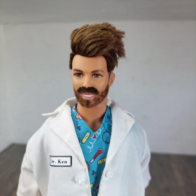 Custom Ken Doll - Etsy