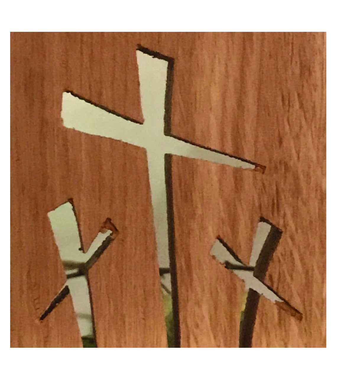 3 Crosses Curved - for That Ideal Spot at Easter - Etsy