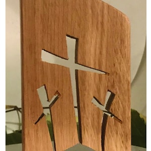 3 Crosses Curved - for That Ideal Spot at Easter - Etsy