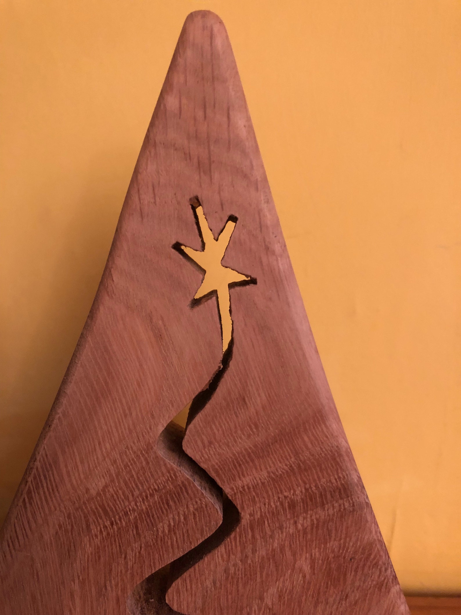 Christmas Tree Path to the Star of Jesus - Etsy