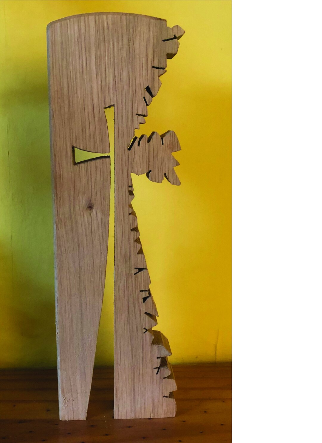 Positive/negative Ragged Cross - Etsy