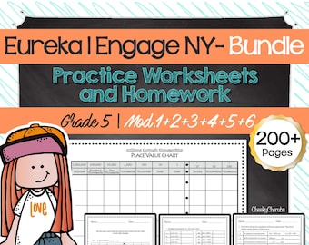 Eureka Math | Engage NY - Extra Worksheets for 4th Grade (module 1) - Etsy