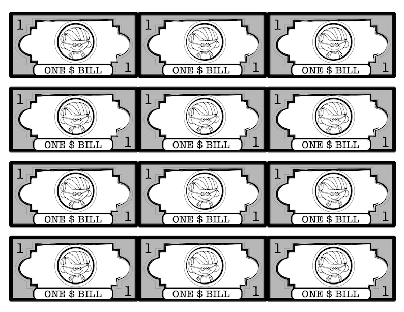 EDITABLE Fake Money Blank Money Template EDITABLE With - Etsy UK