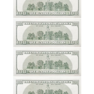 Personalized 100 Dollar Bill - Teacher Money | Classroom Money With ...