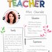 Meet the Teacher | Parents Night | Conference Night - EDITABLE ...