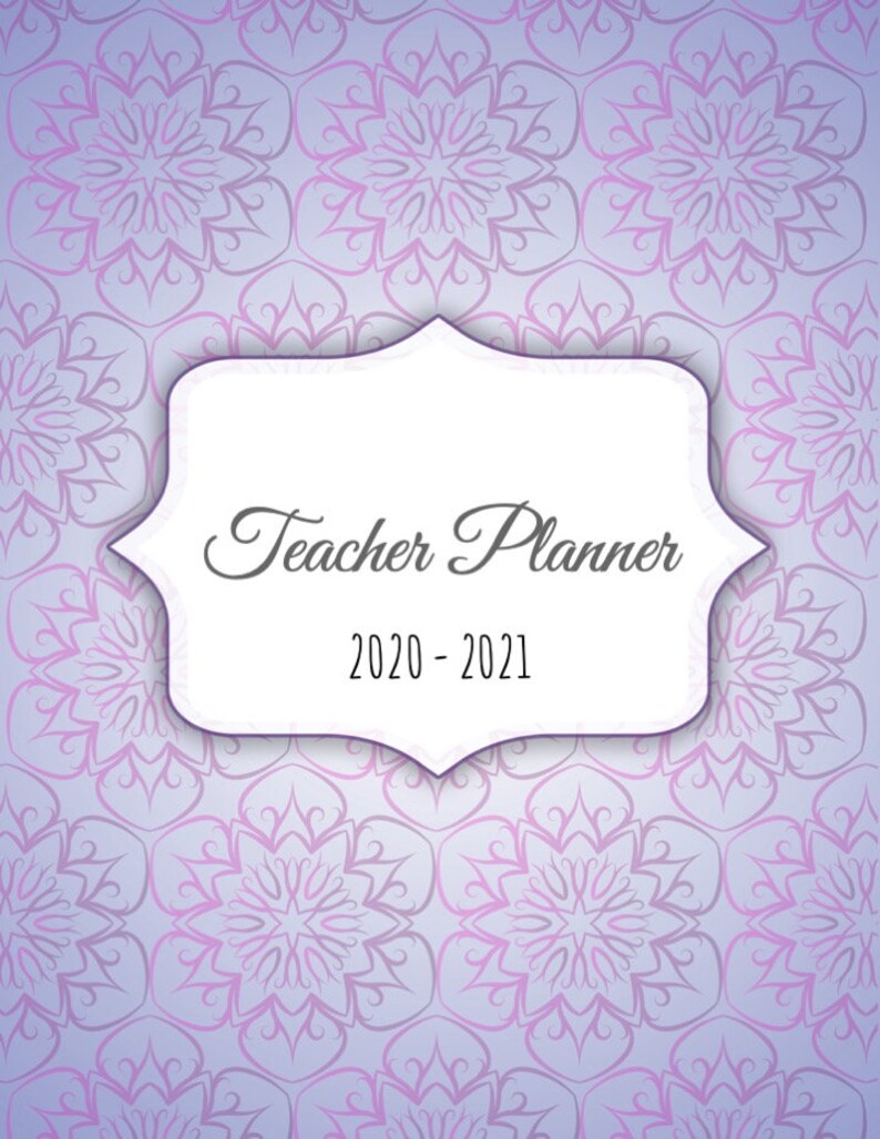EDITABLE Teacher Planner 2020-2021 floral MS Powerpoint | Etsy