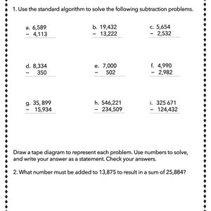 Eureka Math | Engage NY - Extra Worksheets for 4th Grade BUNDLE (all ...