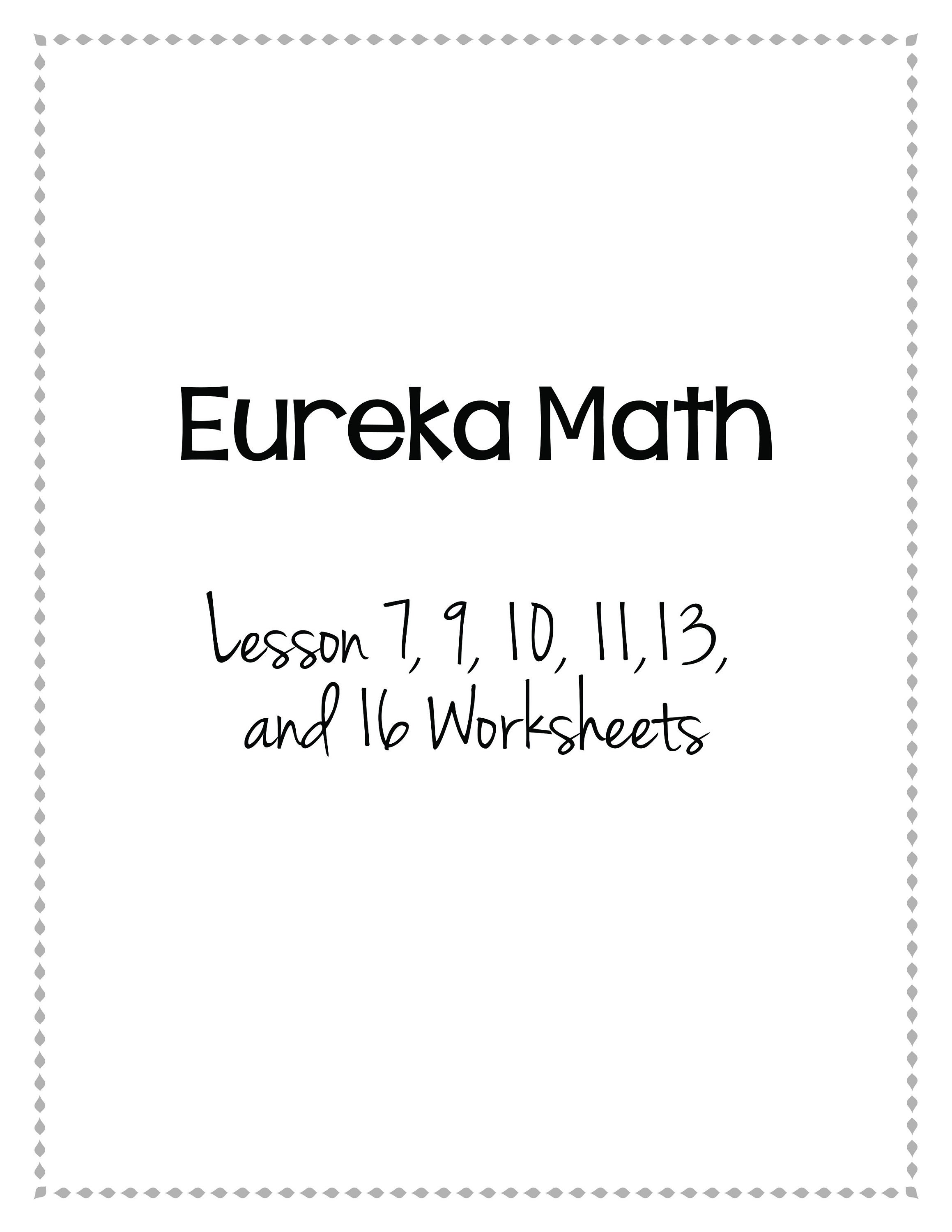 Eureka Math | Engage NY - Extra Worksheets for 5th Grade (module 3) - Etsy
