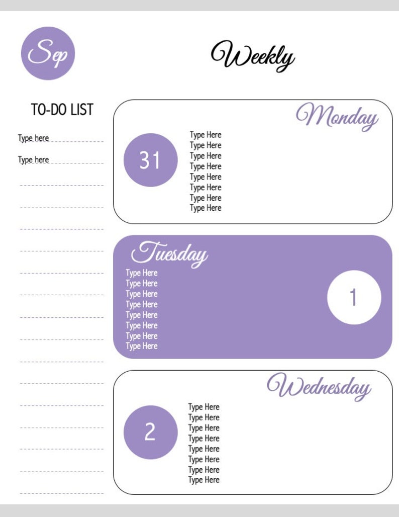 EDITABLE Teacher Planner 2020-2021 floral MS Powerpoint | Etsy