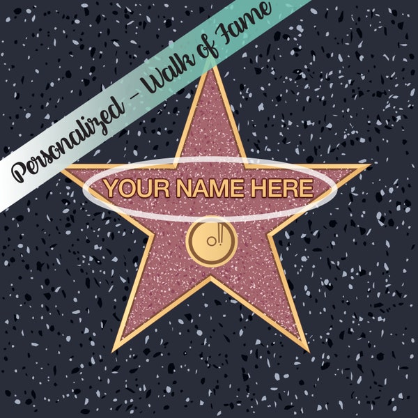 Walk of Fame - Etsy