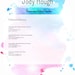 Teacher Portfolio Template (watercolor) + Resume Template | Powerpoint ...