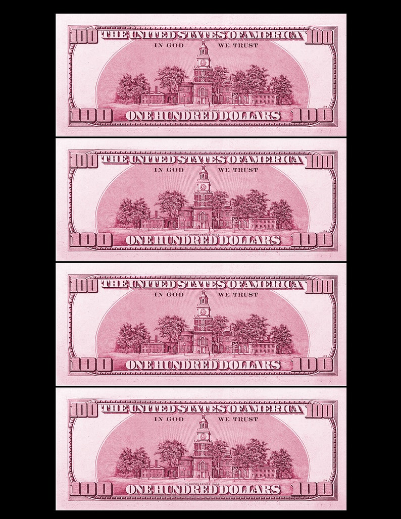 Personalized 100 Dollar Bill PINK - Teacher Money | Classroom Money ...