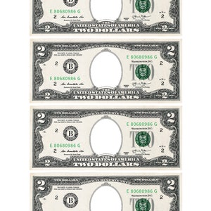 Personalized 2 Dollar Bill - Teacher Money | Classroom Money With Your ...