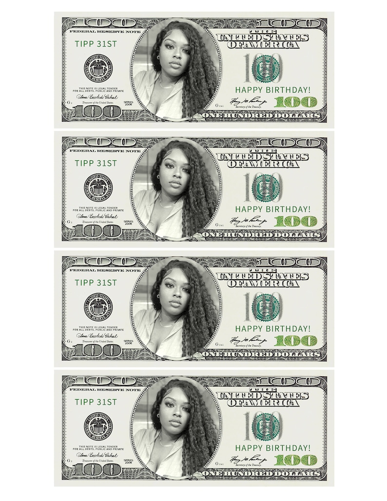 Personalized 100 Dollar Bill - Teacher Money | Classroom Money With ...