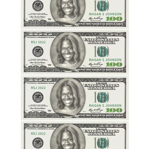 Personalized 100 Dollar Bill - Teacher Money | Classroom Money With ...