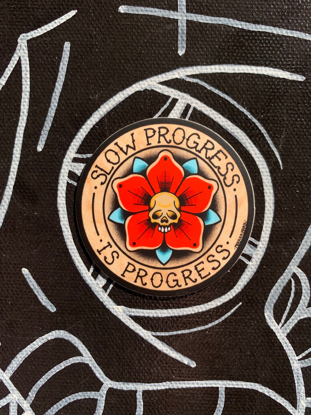 Slow Progress is Progress Motivational Sticker - Etsy