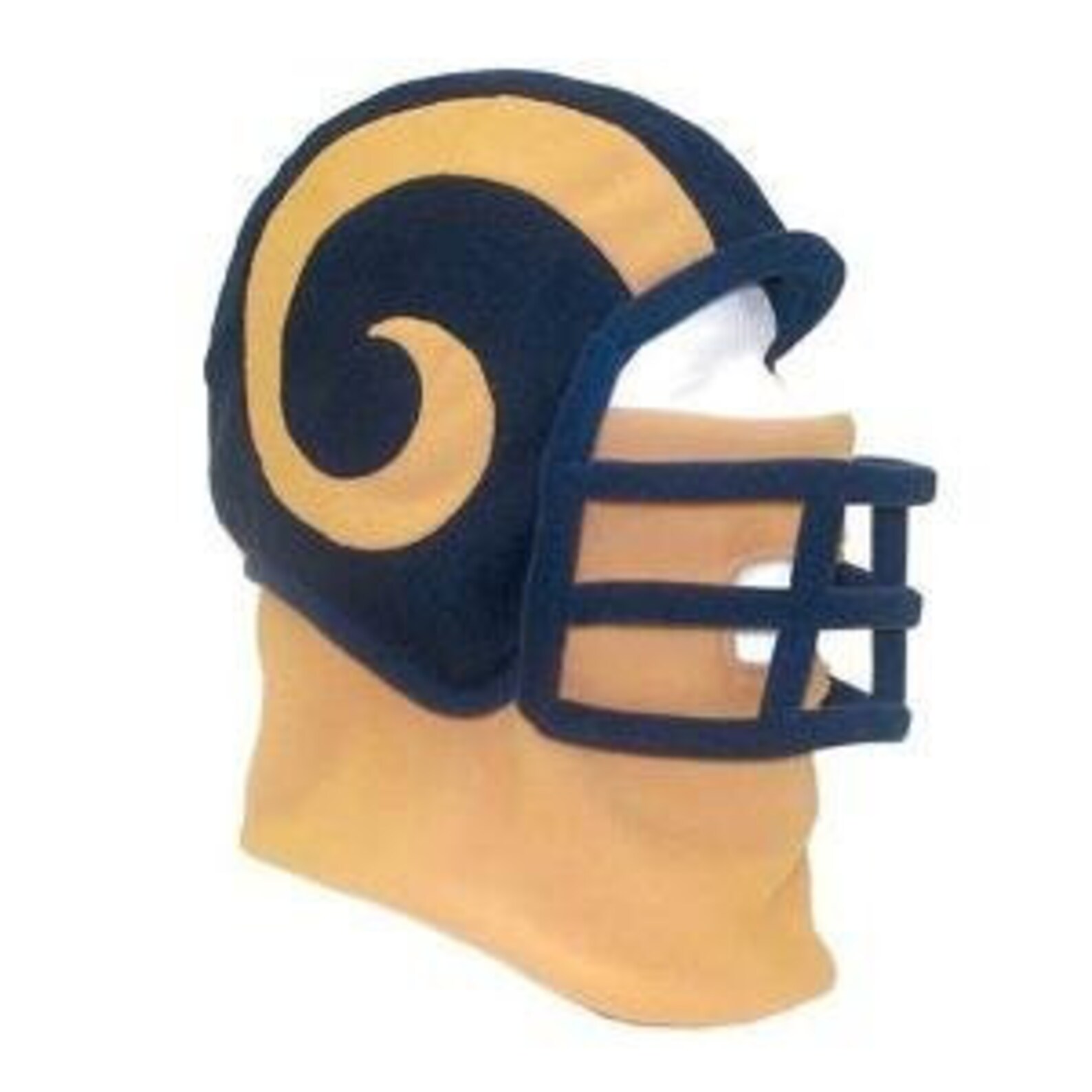 Los Angeles Rams NFL Ultimate Fan Fleece Vintage Helmet Beanie Hat ...