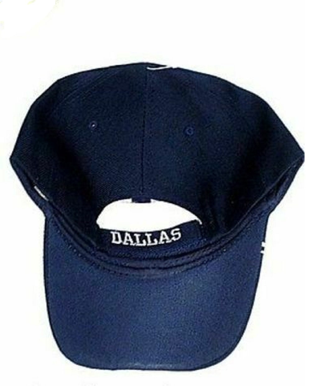 Dallas City Blue Hat Cap Script Visor Embroidered Signature Cowboys ...