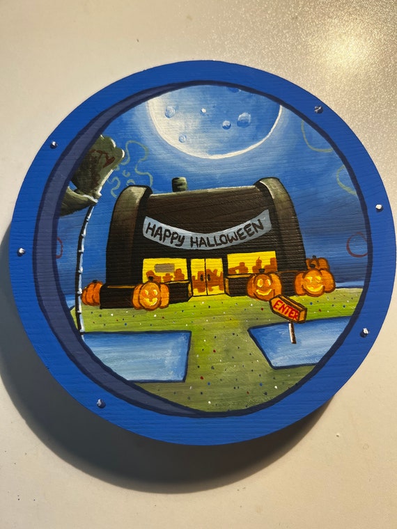 Halloween at the Krusty Krab - Etsy
