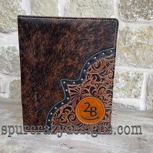 Custom Brand Leather Covered Notepad / Leather Covered - Etsy