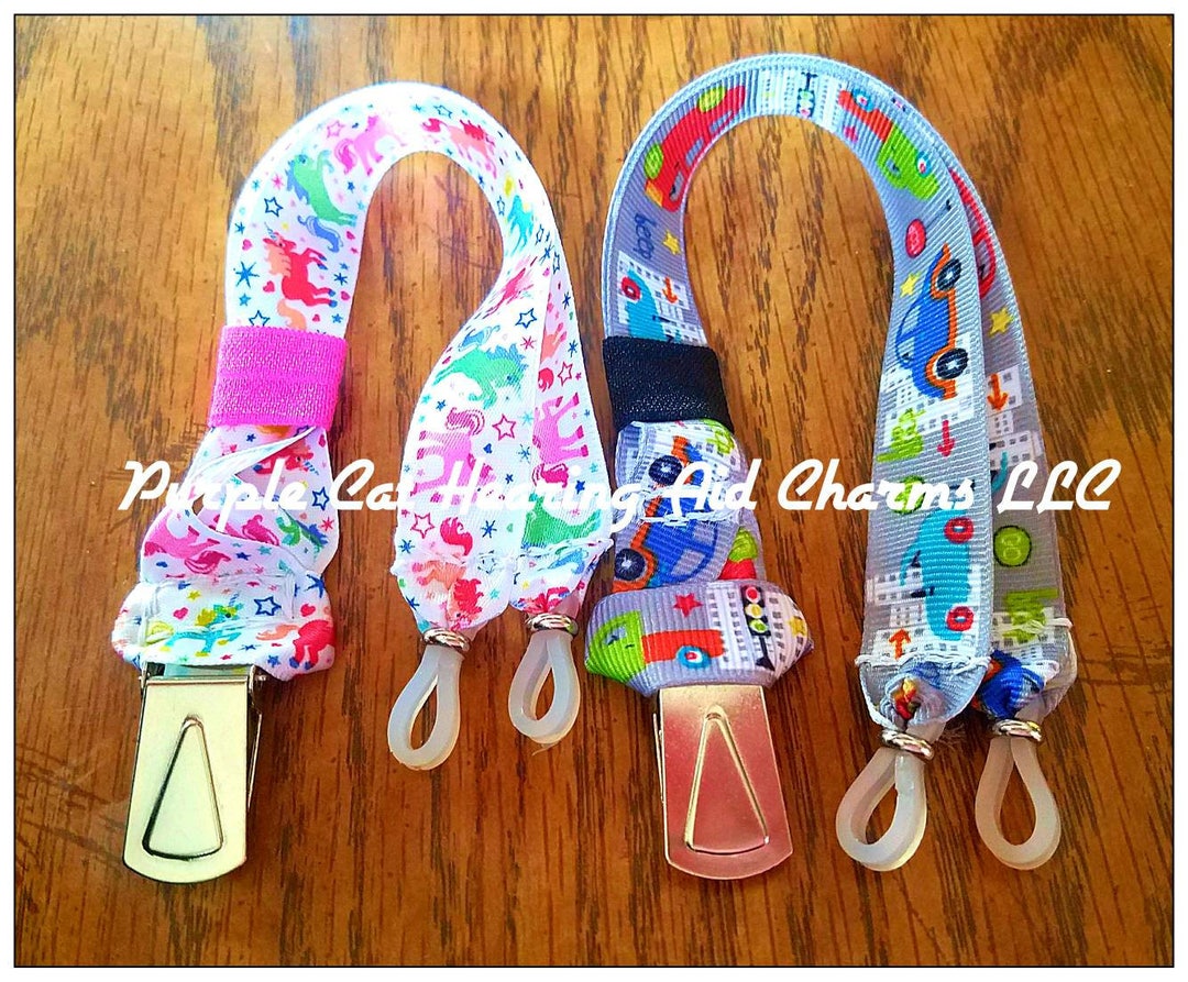 Cool Clips Rockin Aid Retainers! Made for Bilateral Hearing Aids ...