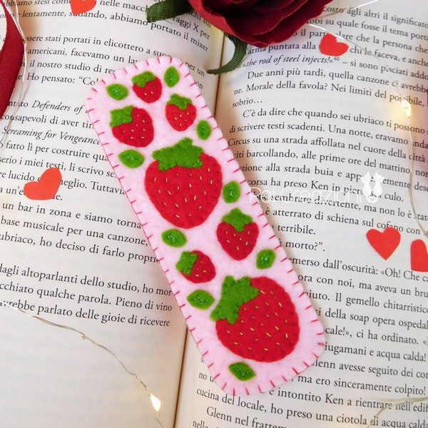 Felt Bookmark - Etsy