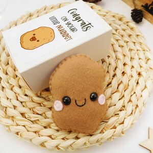Felt Chicken Nugget Baby Shower Funny Newborn Gift Matchbox, Cute ...