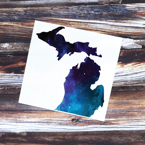 Michigan Car Decal - Etsy