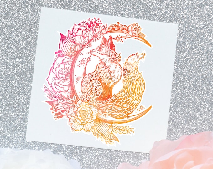 Plaid Moose Sticker Moose Vinyl Decal Buffalo Plaid Decal | Etsy