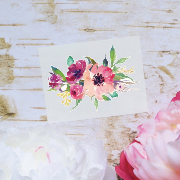 Floral Vinyl - Etsy