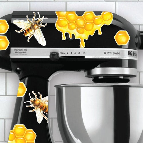 Bee Honey Kitchen Mixer Set Decal Vinyl Sticker Home Decor - Etsy