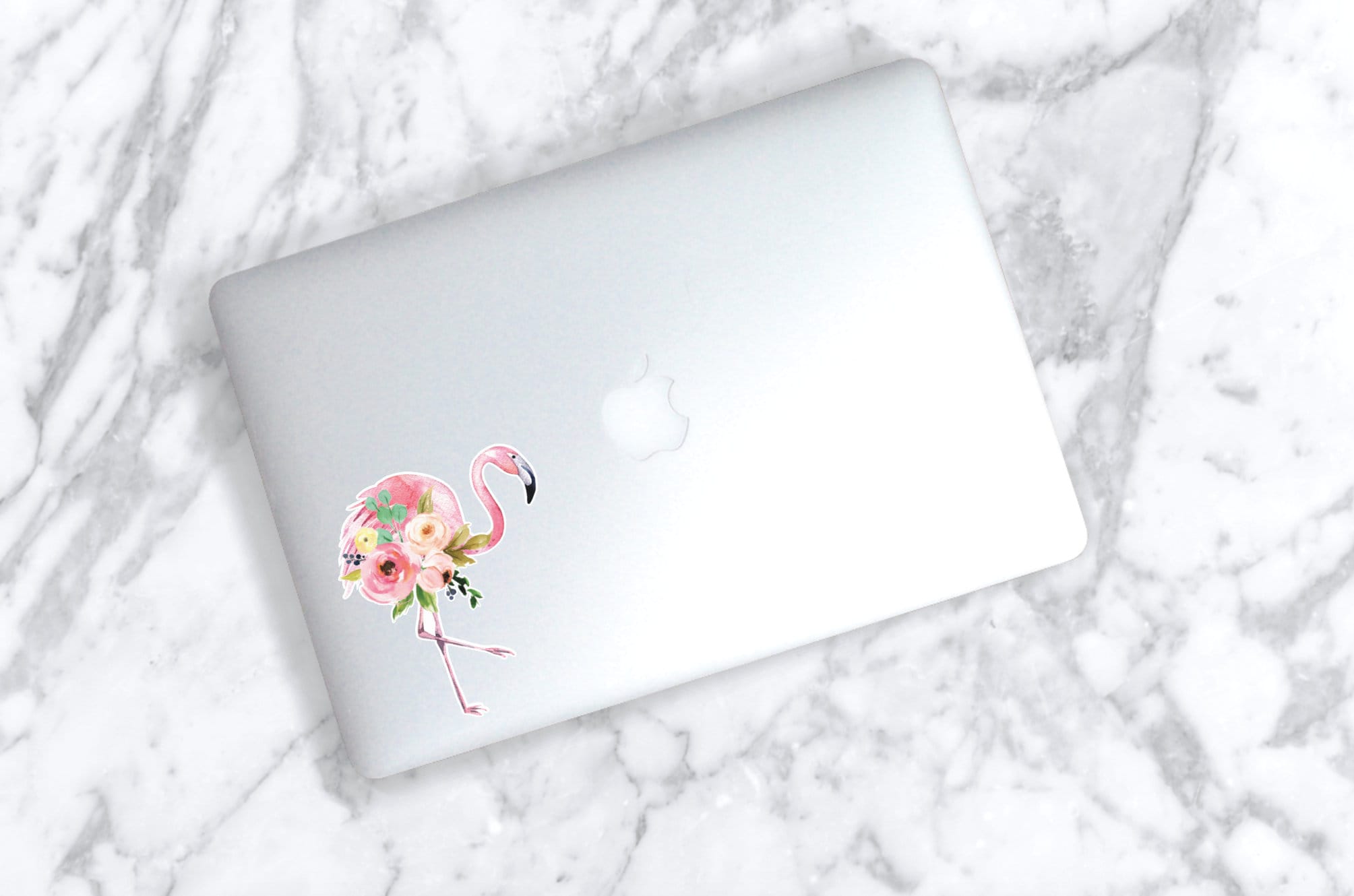 Flamingo Sticker Pink Flamingo Vinyl Decal Tropical Bird - Etsy