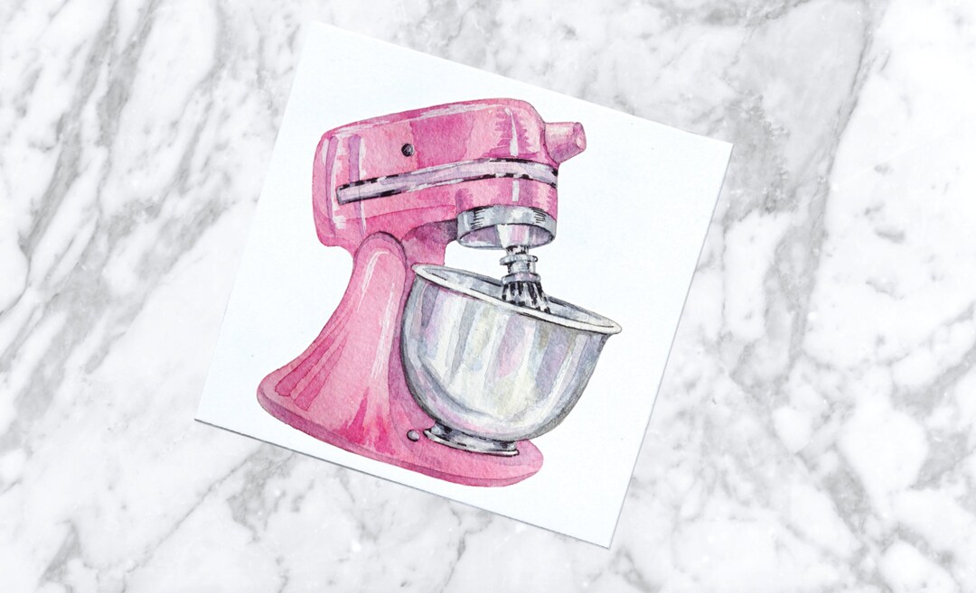 Kitchen Mixer Sticker | Baker Sticker| Mixer Sticker | Baking Car Decal ...