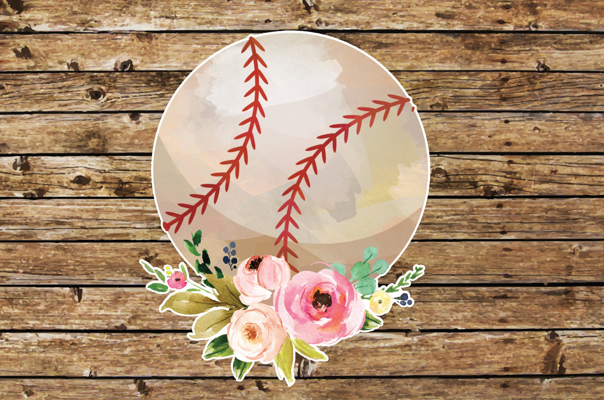 Baseball Sticker Baseball Tumbler Vinyl Decal Baseball | Etsy