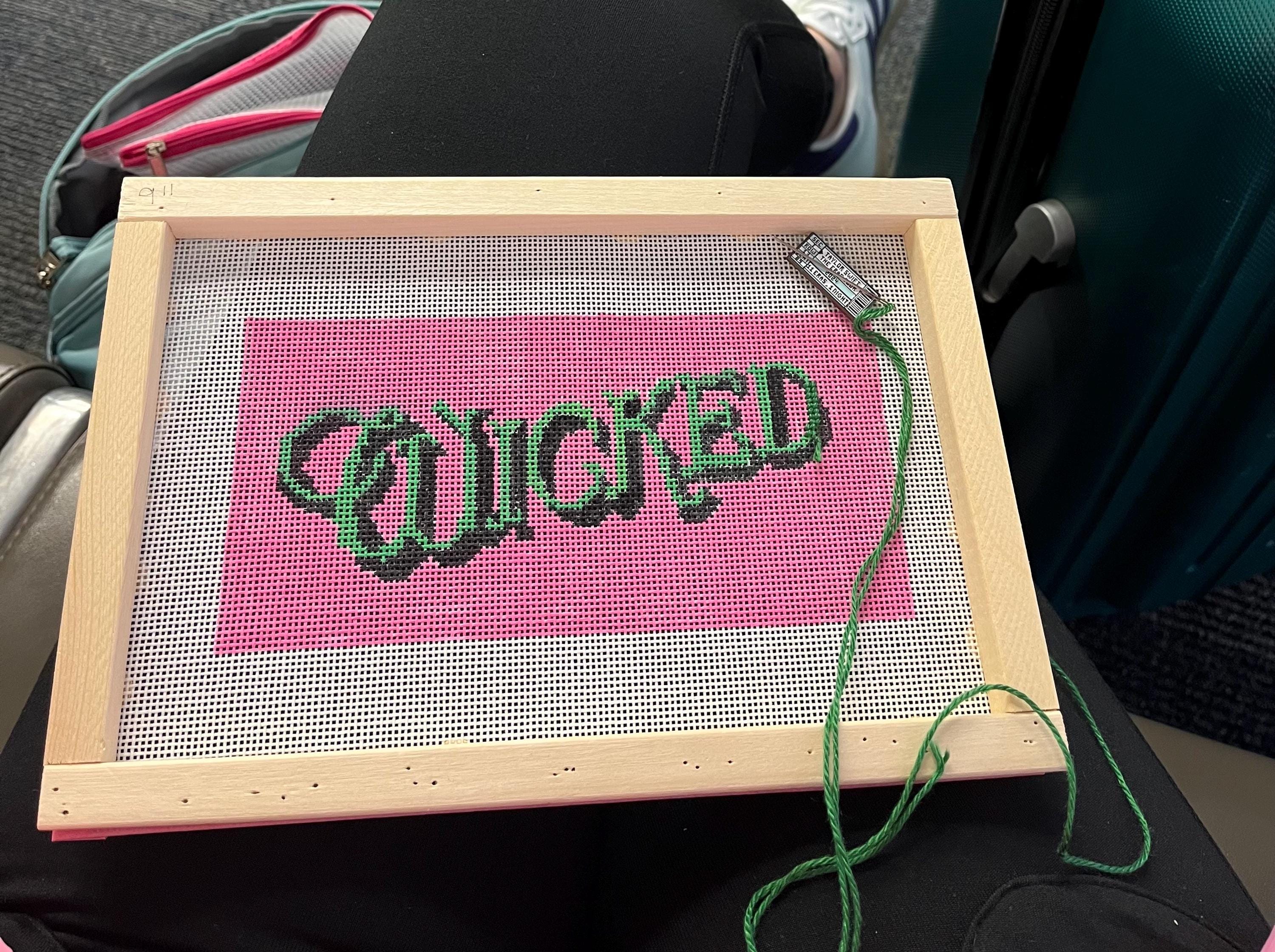 Wicked Needlepoint Canvas - Etsy