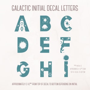 GALACTIC Name Decals for Cranial Helmet - DOC Band - Starband (galaxy ...