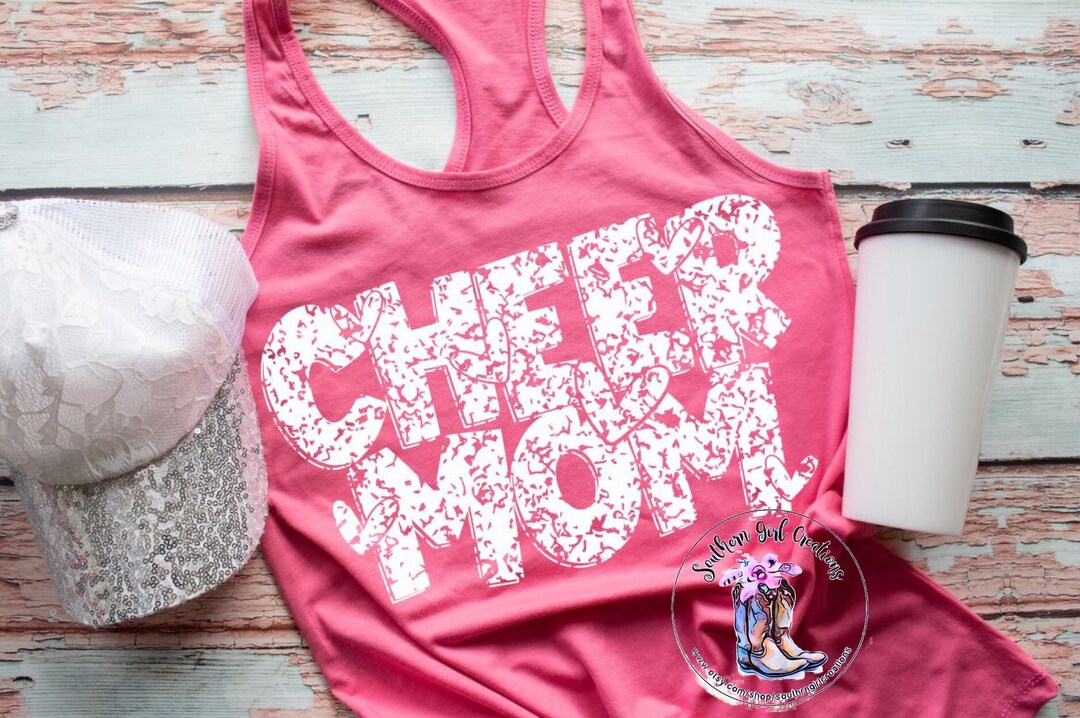 Cheer Mom Shirt Cheer Mom Screen Print - Etsy