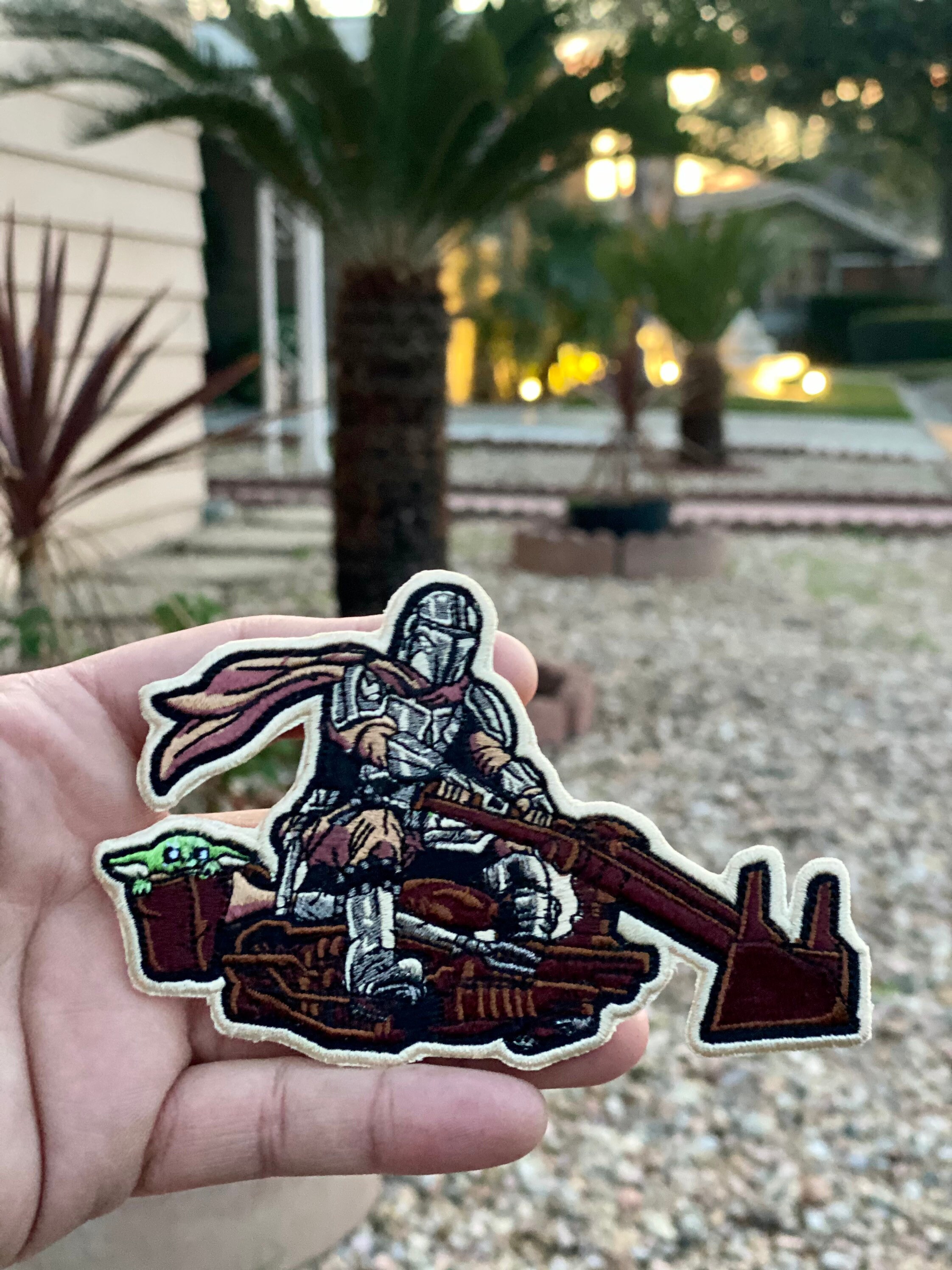 Mando Speeder Embroidered Patch - Etsy