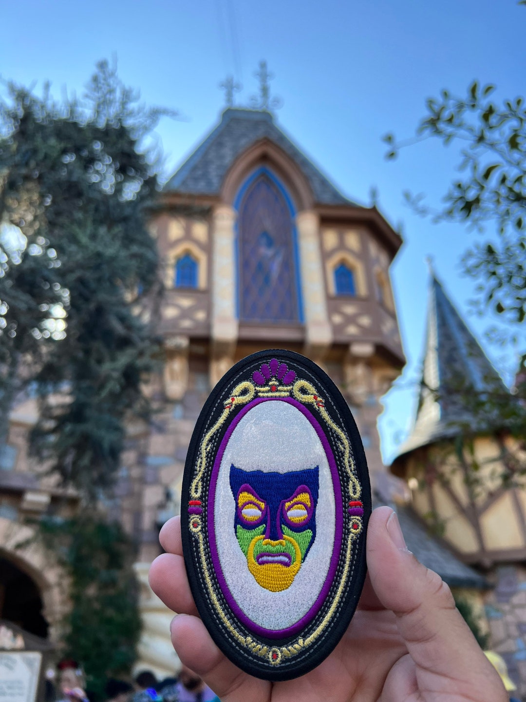 Glitter Vinyl Magic Mirror Patch - Etsy