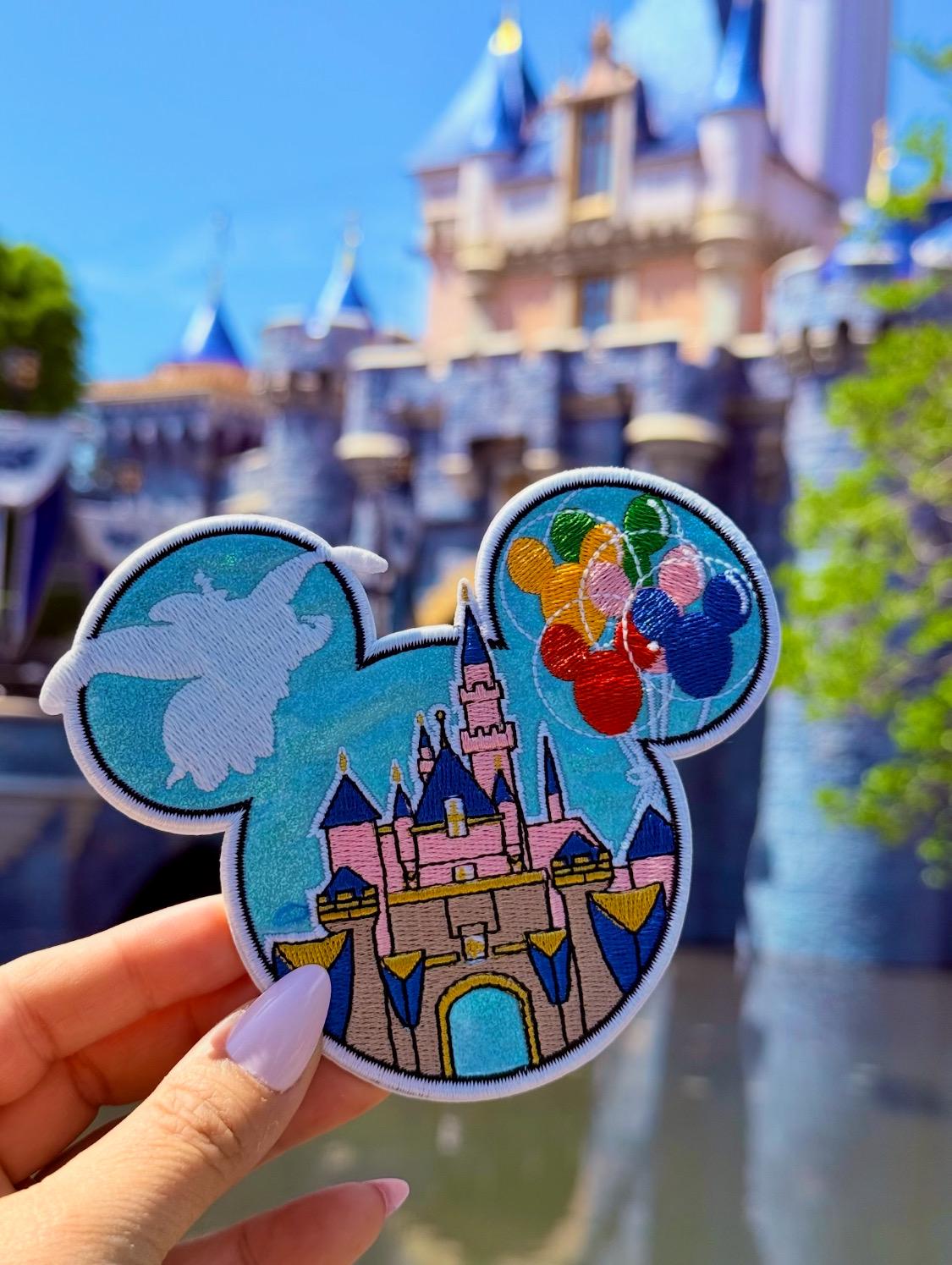 GLOWING Glitter Vinyl Castle Patch II - Etsy
