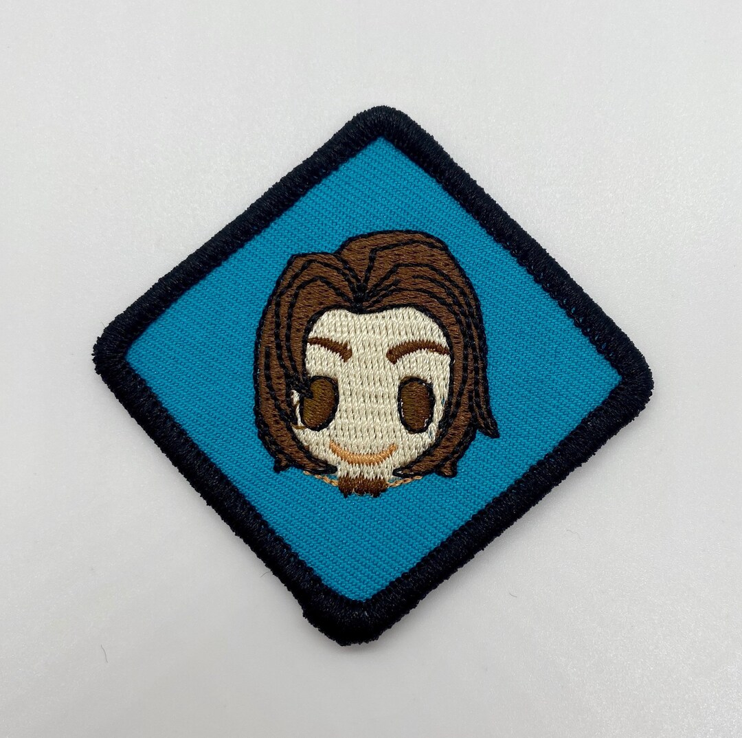 Flynn Emoji Embroidered Patch - Etsy